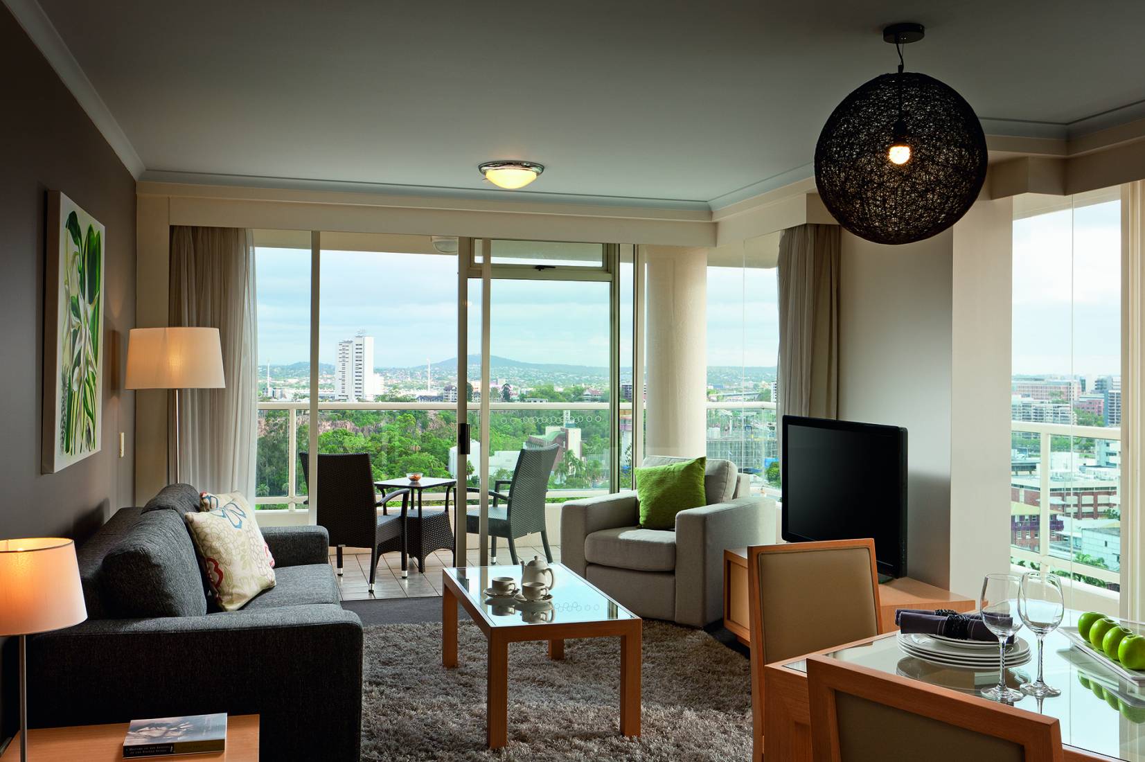 Two Bedroom Garden View Apartment - The Sebel Quay West Brisbane